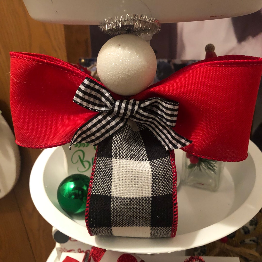 Angel Ribbon Ornaments - Etsy