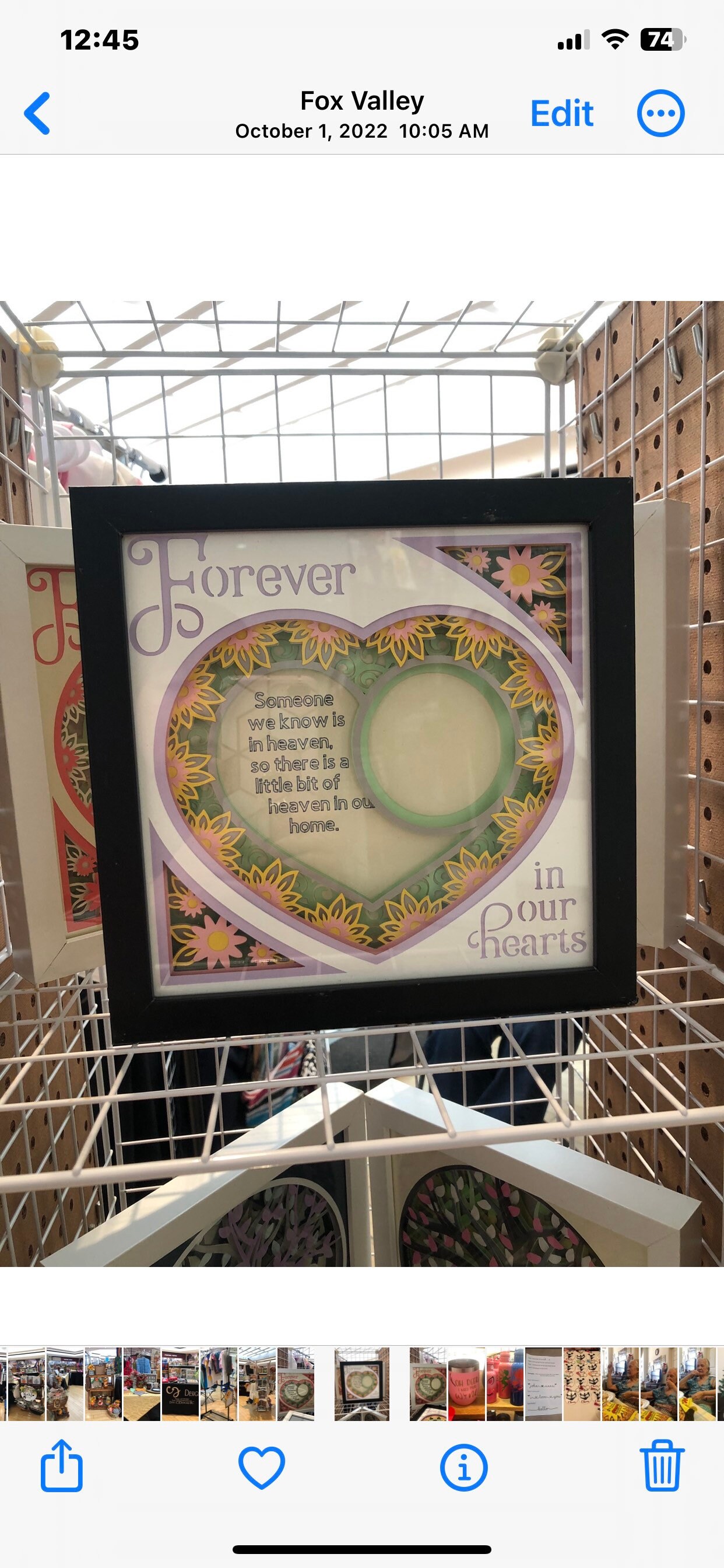 Memorial 3D Shadow Box - Etsy