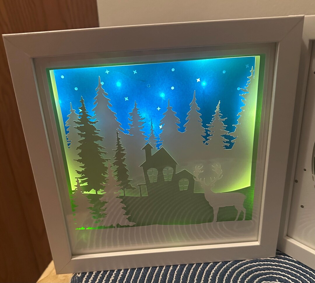 A Variety of Holiday 3D Shadow Boxes - Etsy