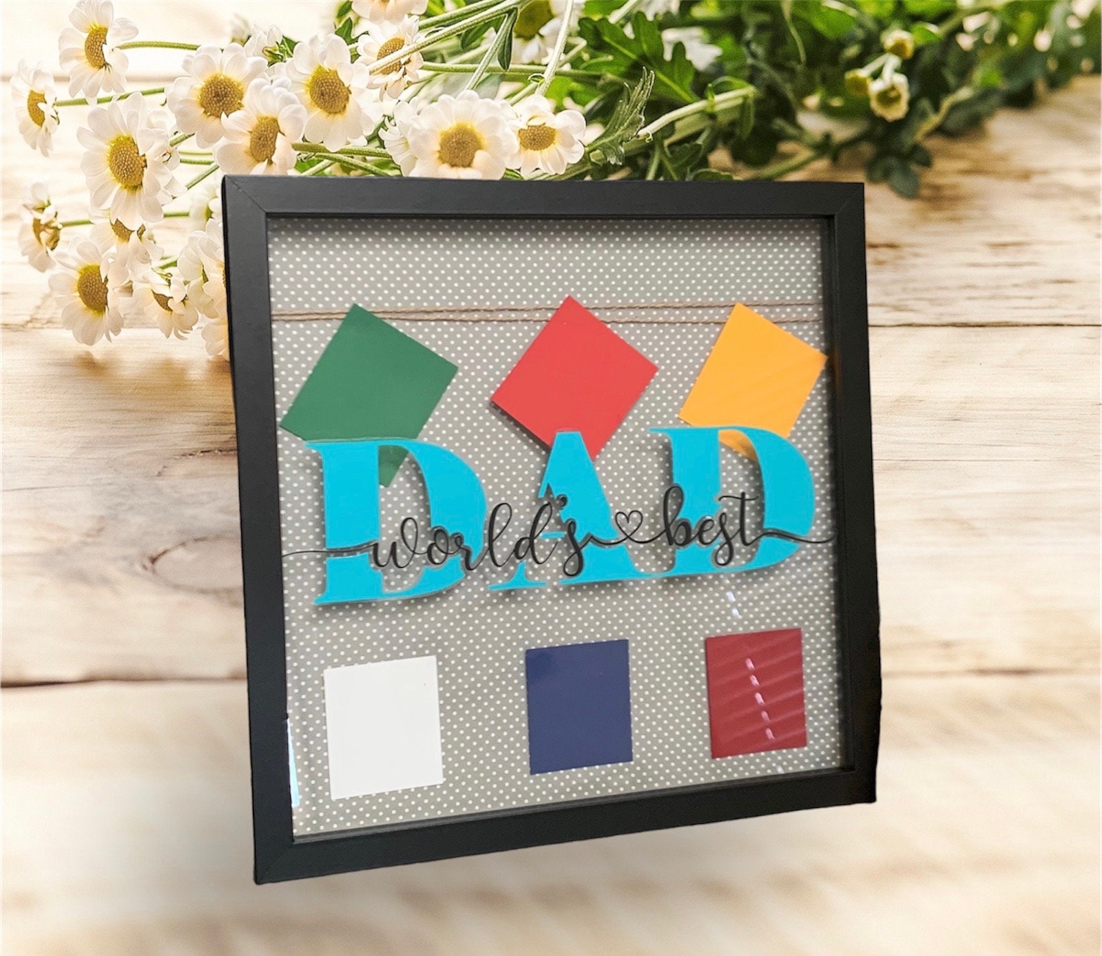 Personalized Dad Shadow Box Frames - Etsy