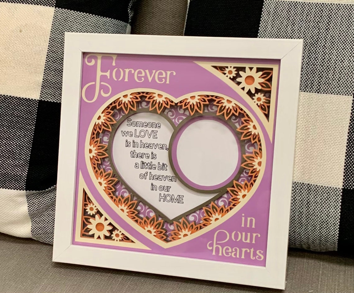 Memorial 3D Shadow Box - Etsy