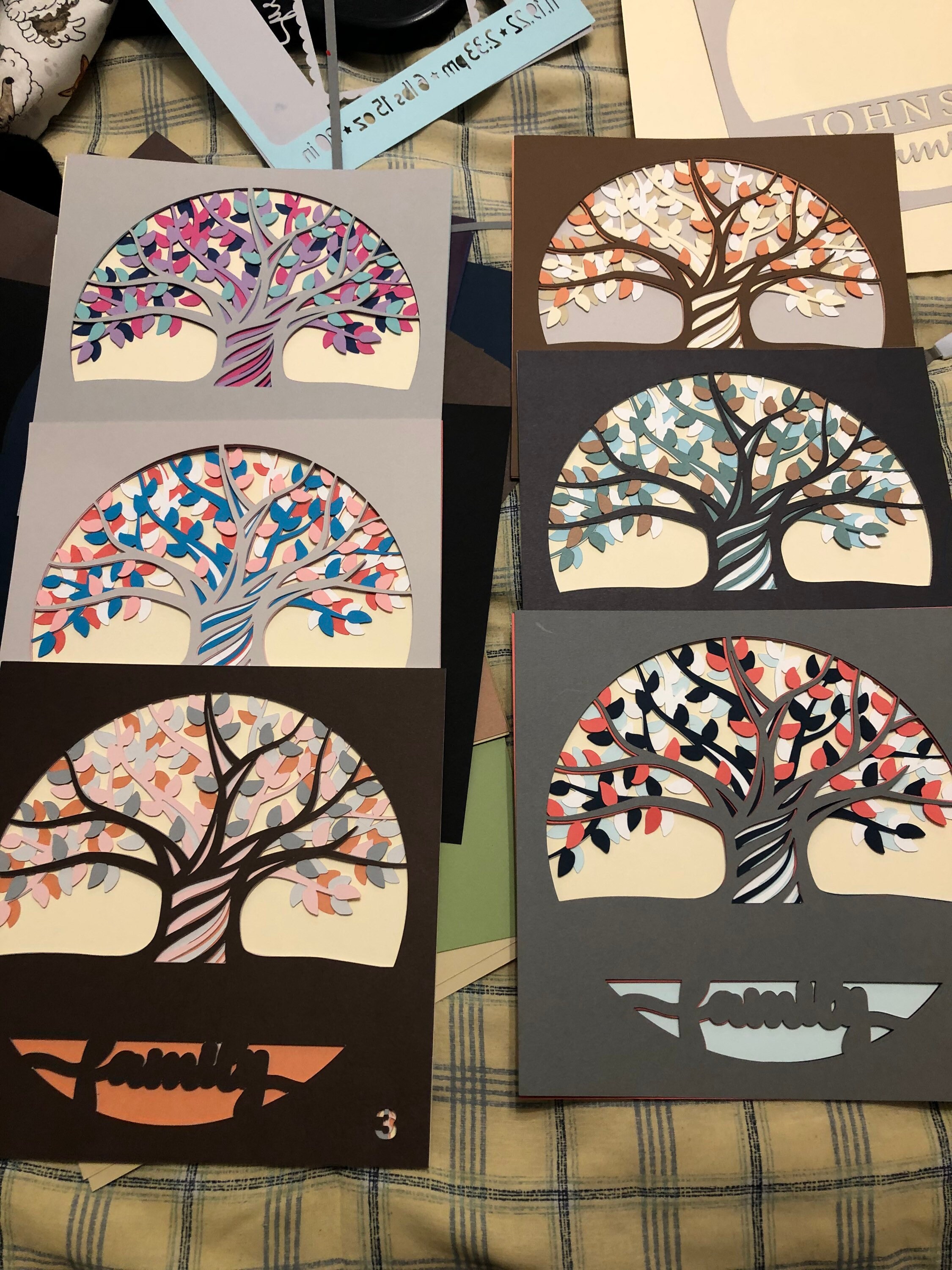 Family Tree Shadow Box - Etsy