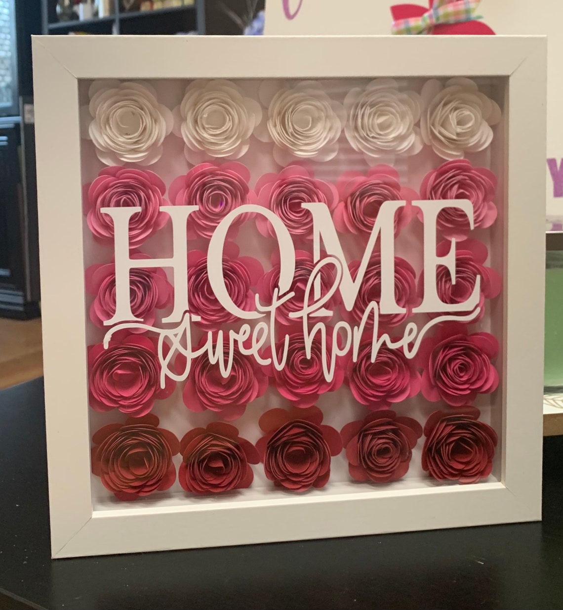Personalized Flowered Frame - Etsy