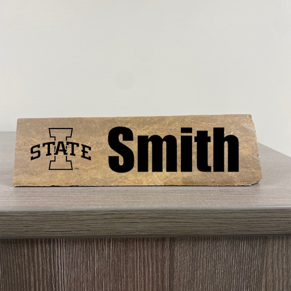 University Nameplate - Etsy
