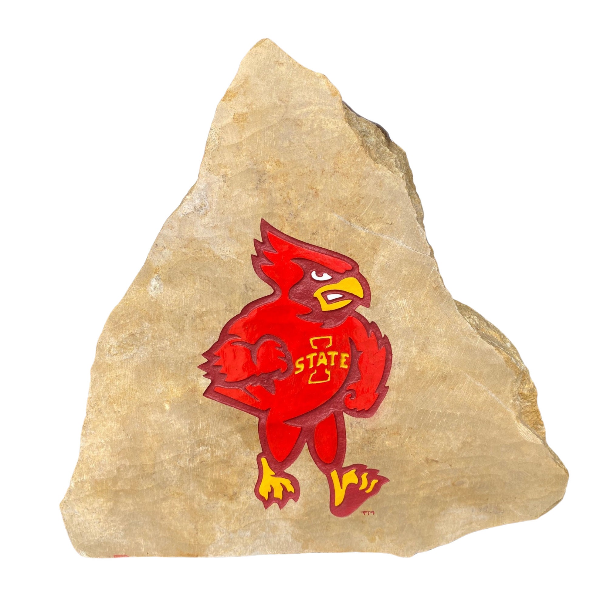 Iowa State Cyclones Rock, Iowa State University Gifts, Iowa State Decor ...