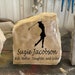 Golf Memorial Stone, Personalized Memorial Rock, in Memory of Golf ...