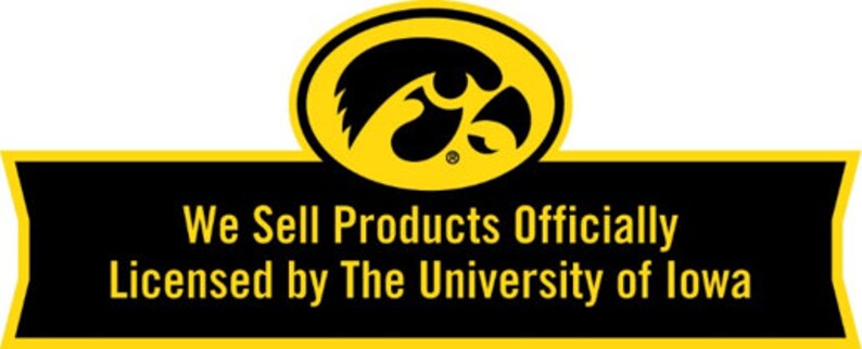 Iowa Hawkeye Logo Engraved Stone Iowa Hawkeye Gifts | Etsy