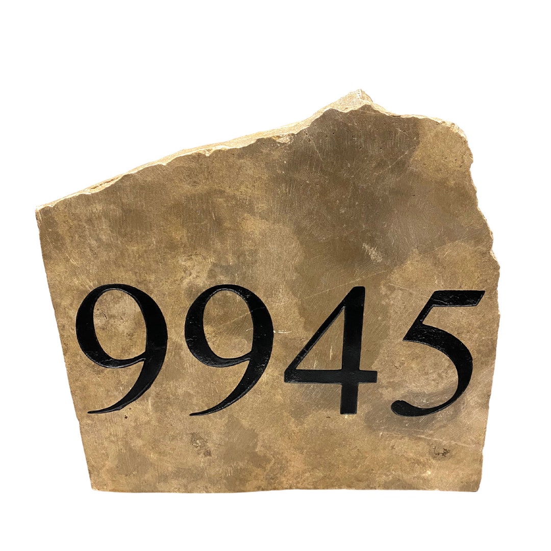 Personalized House Address Stone for Yard, New Homeowner Gift From ...