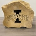 Iowa State Cyclones Engraved Logo Stone, Iowa State University Garden ...