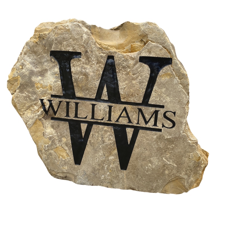 Engraved Stone - Etsy