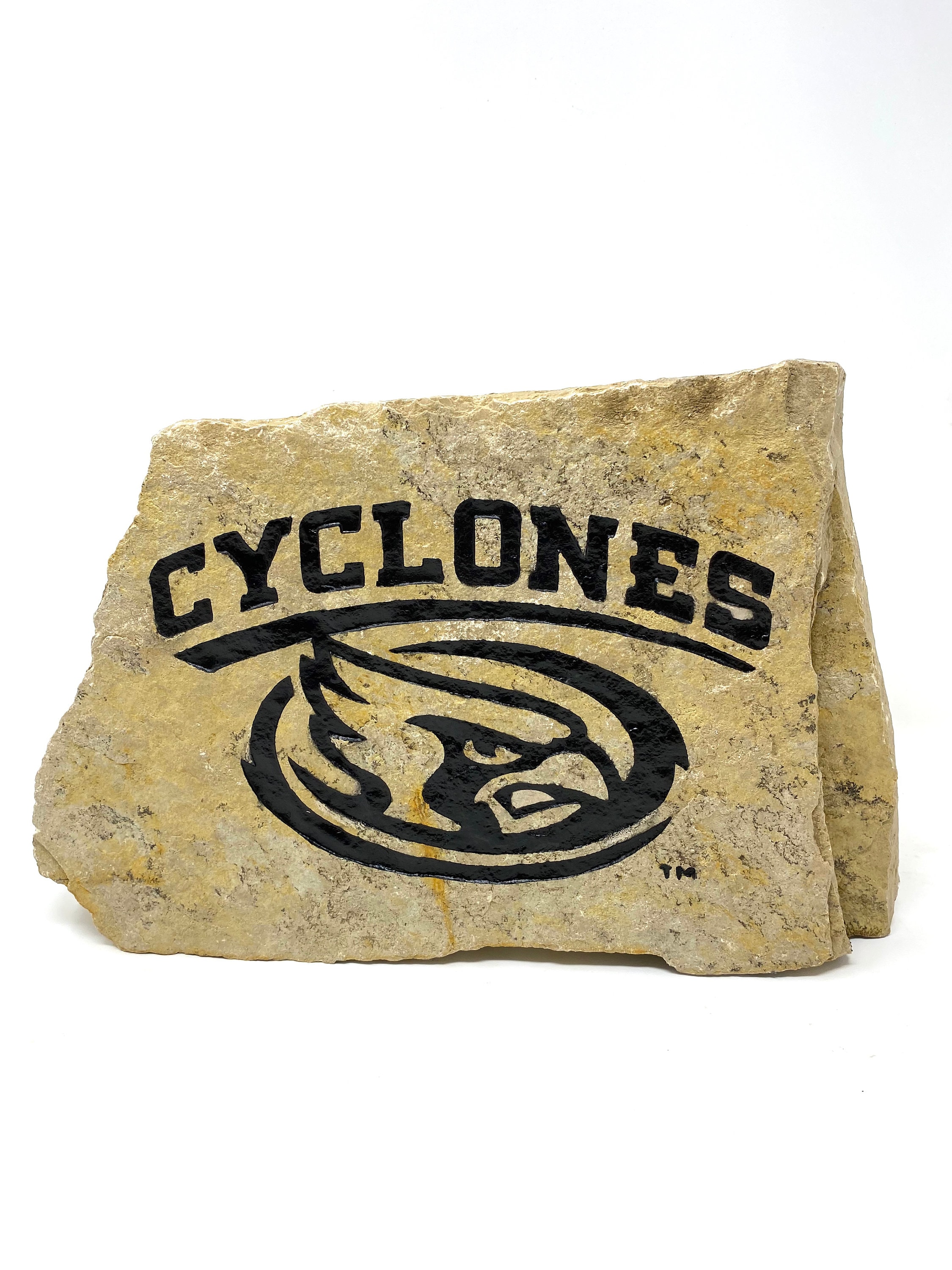 Iowa State Cyclones Engraved Logo Stone, Iowa State University Garden ...