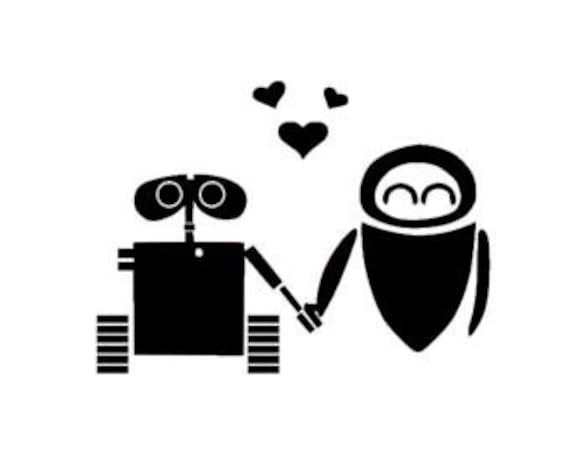 Eve Wall E in Svg Png Dxf Eps Pdf format Instant download cricut file ...