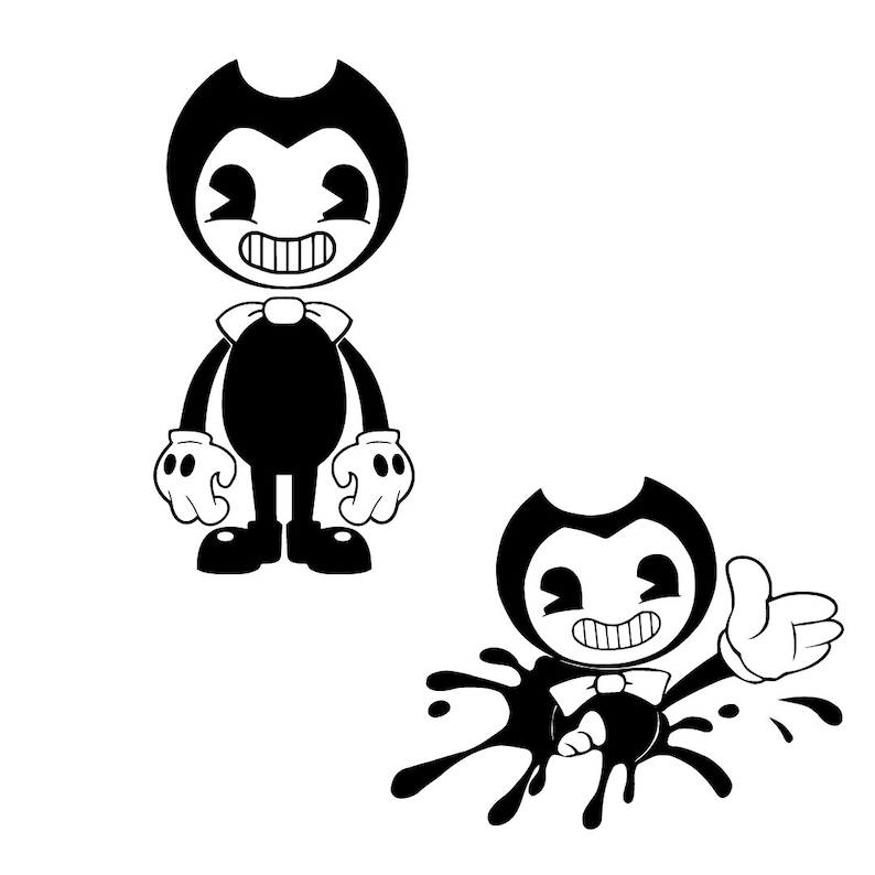 Bendy and the Ink Machine SVG Bundle - Etsy