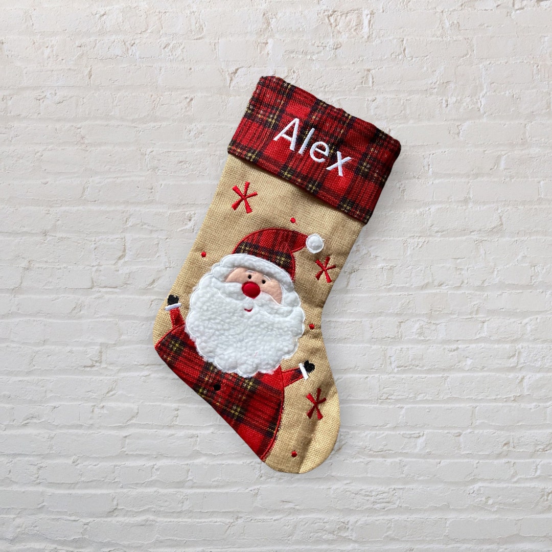 Personalized Santa Stocking Santa Stocking Personalized - Etsy