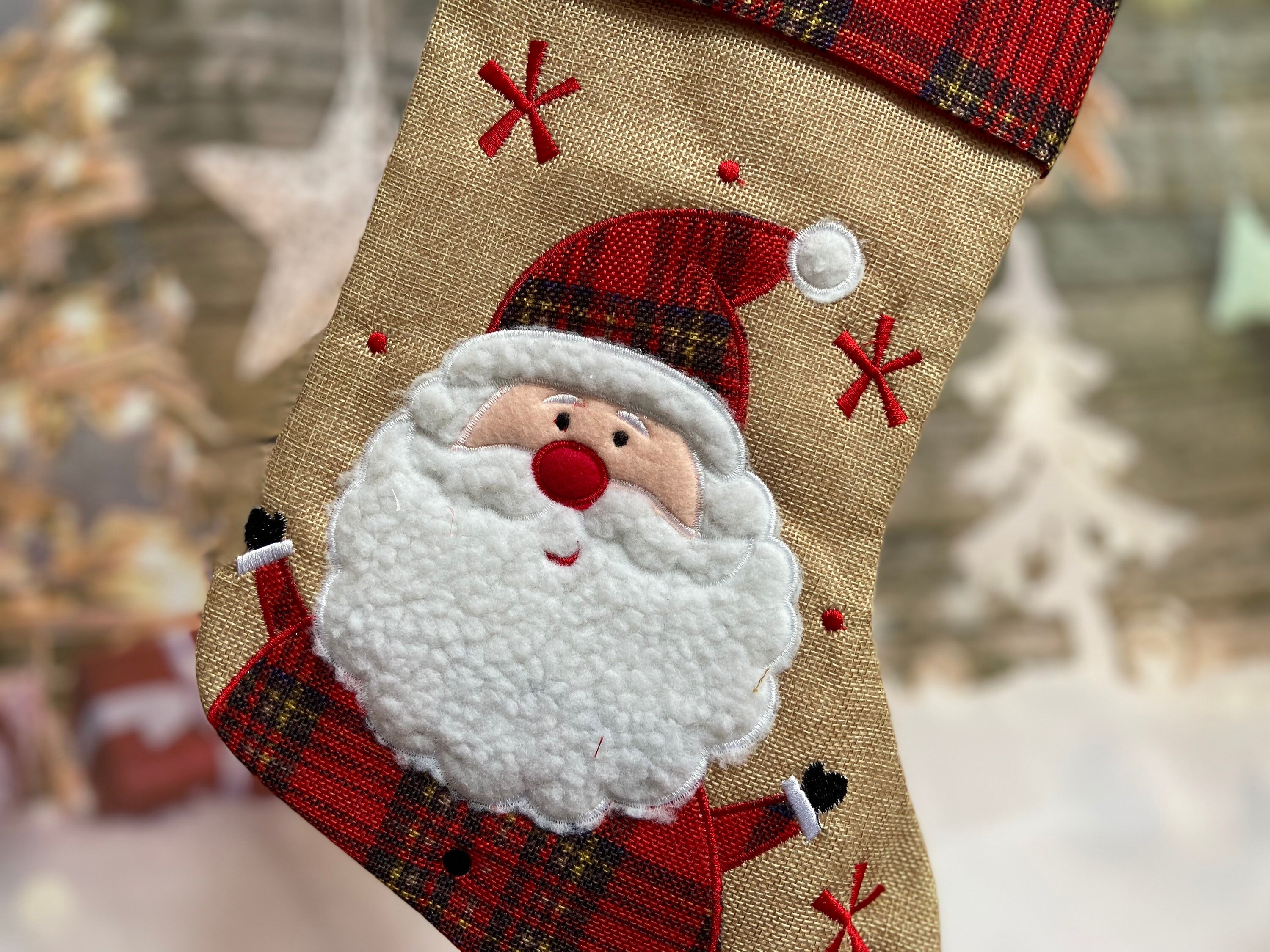 Personalized Santa Stocking Santa Stocking Personalized | Etsy