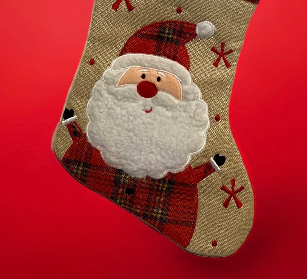 Personalized Santa Stocking Santa Stocking Personalized Christmas ...