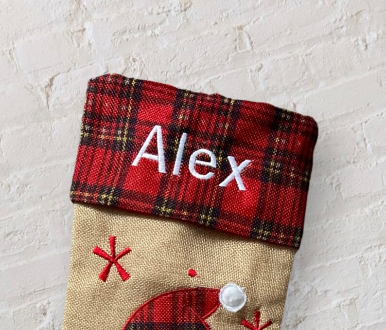 Personalized Santa Stocking Santa Stocking Personalized - Etsy