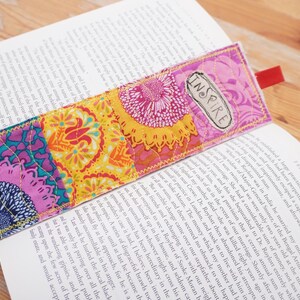 Handmade Quilted Fabric Bookmarks - Anna Maria Horner Collection - Etsy