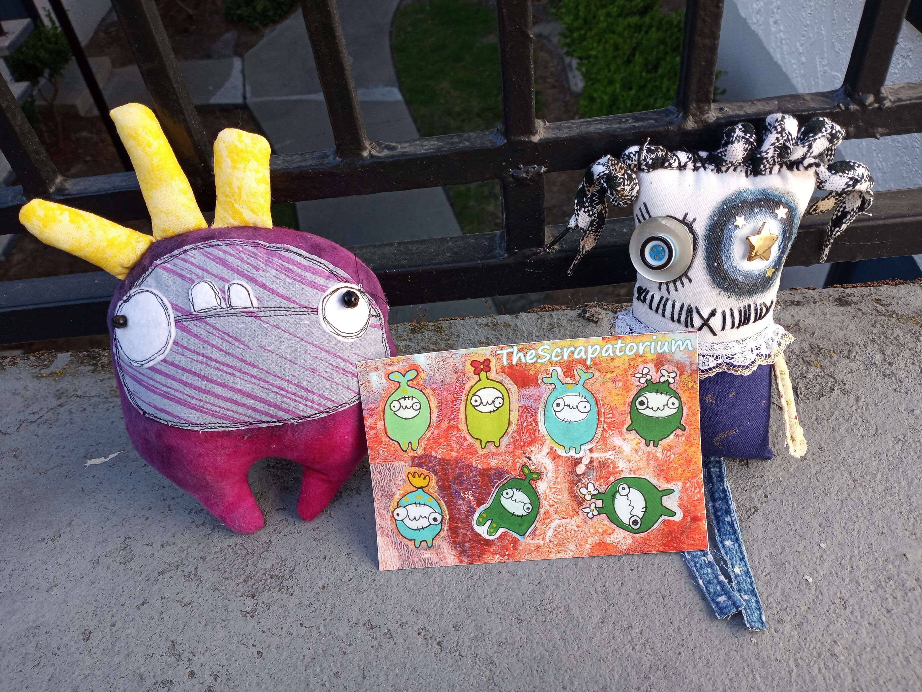 Sprout Monsters Sticker Sheet - Etsy