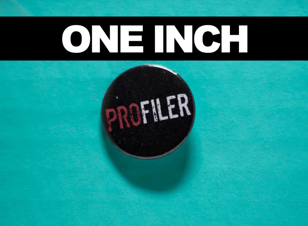 Criminal Minds Profiler 1 Inch Button Pin / FBI Crime Fighting TV Show ...