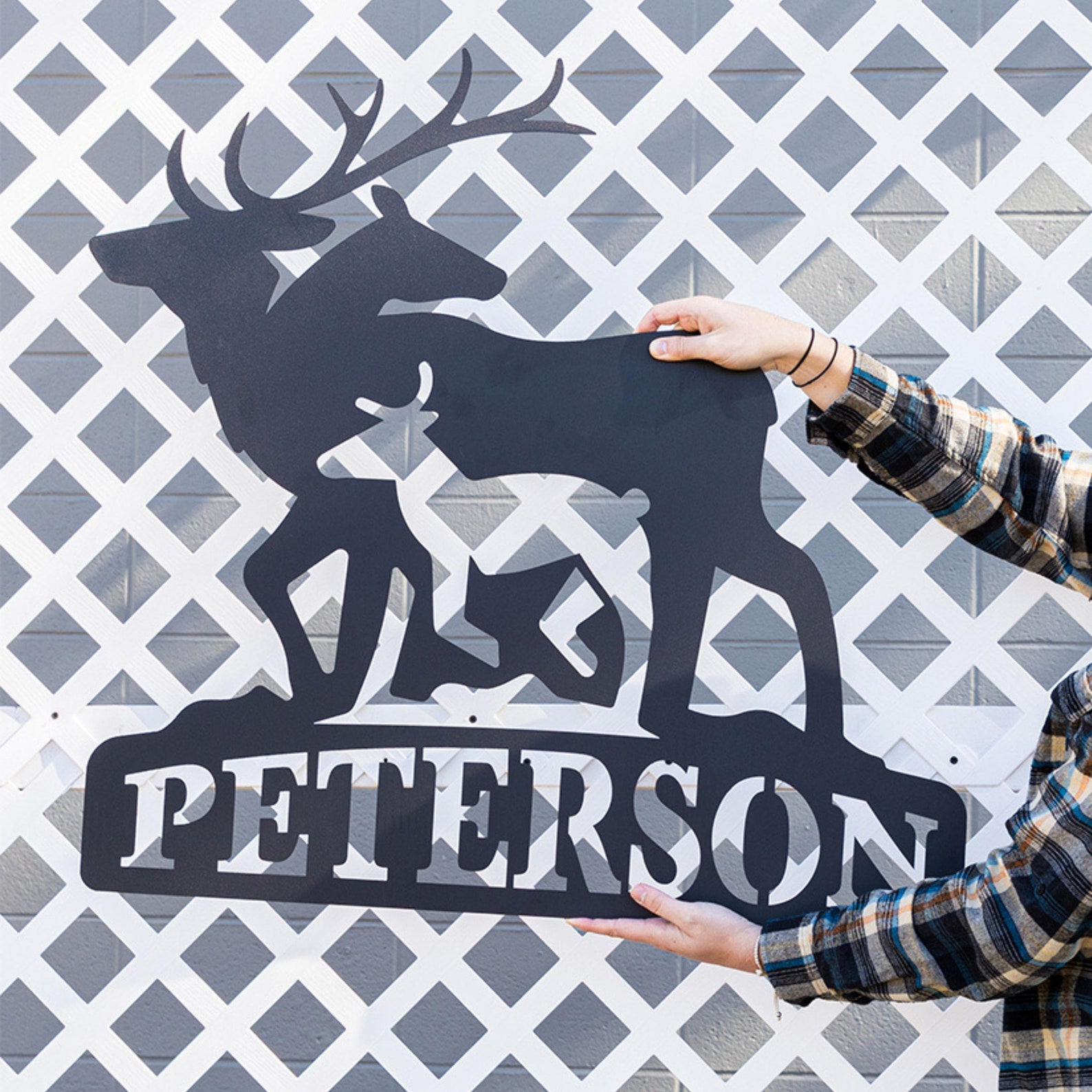 Welcome Friends Metal Sign | Welcome Metal Sign | Laser Cut Metal Sign ...