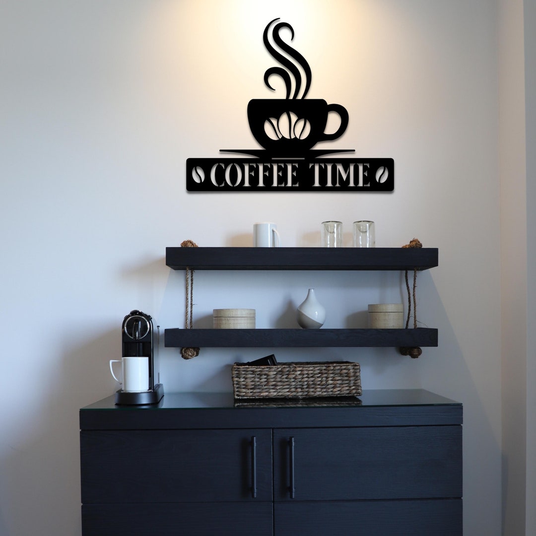 Metal Coffee Bar Sign | Coffee Sign for Coffee Bar | Large Coffee Bar ...