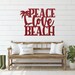 Beach House Sign | Beach Metal Sign | Beach Metal Wall Art | Ocean ...