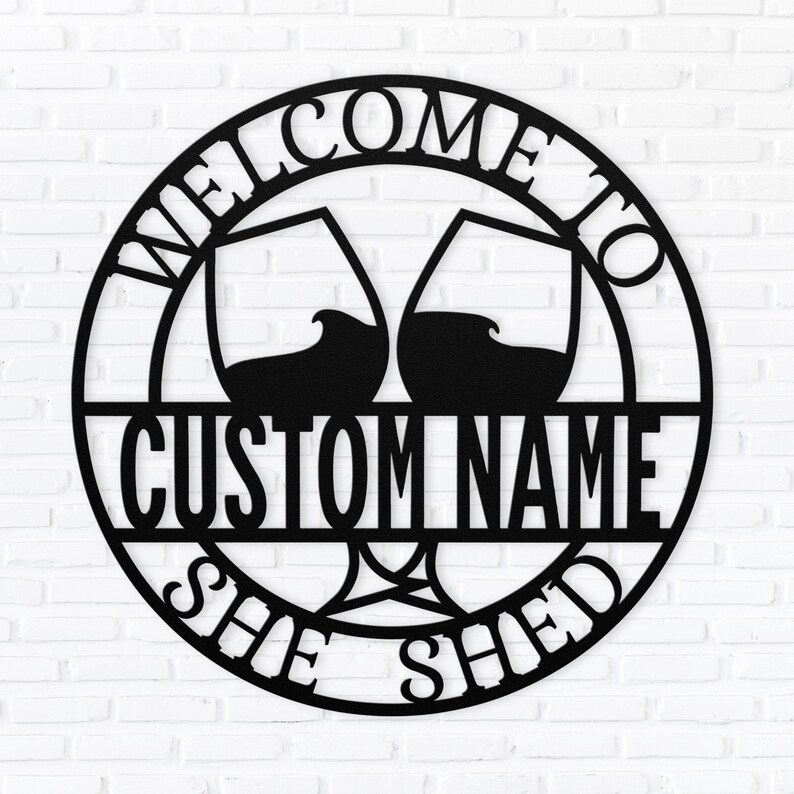 Custom She Shed Sign, She Shed Signs, She Shed Gifts, Signs for Home ...