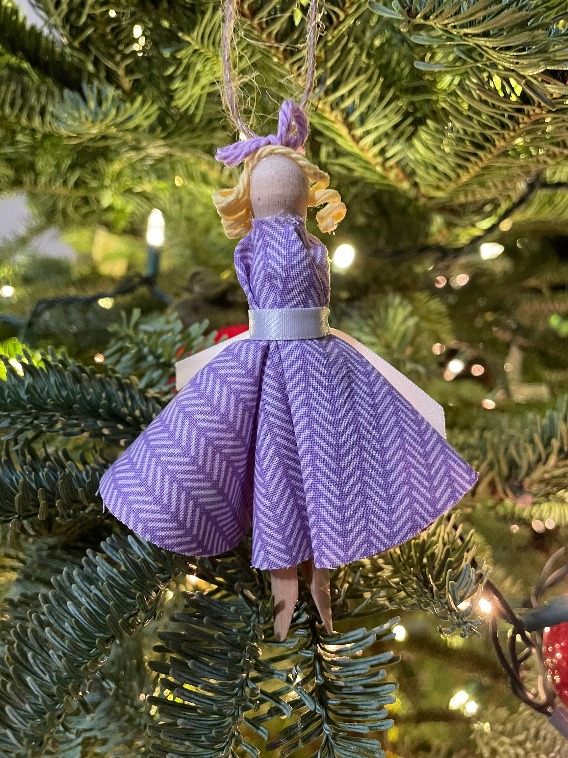 Prairie Doll Christmas Ornament, Little House on the Prairie - Etsy