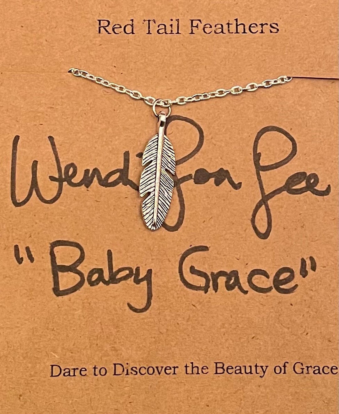 Feather Necklace, Red Tail Feathers, Little House on the Prairie - Etsy