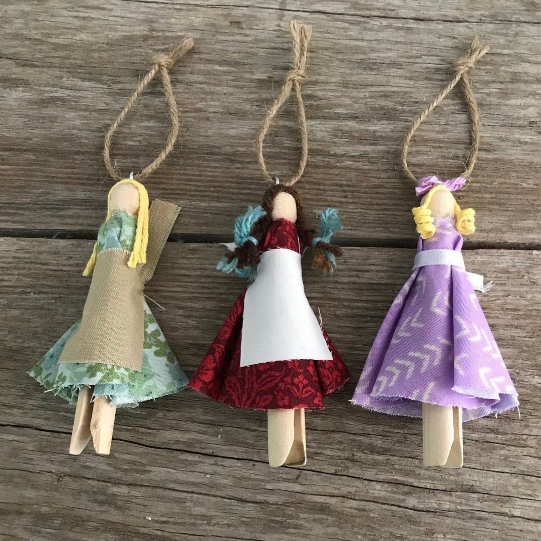 Prairie Doll Christmas Ornament, Little House on the Prairie - Etsy