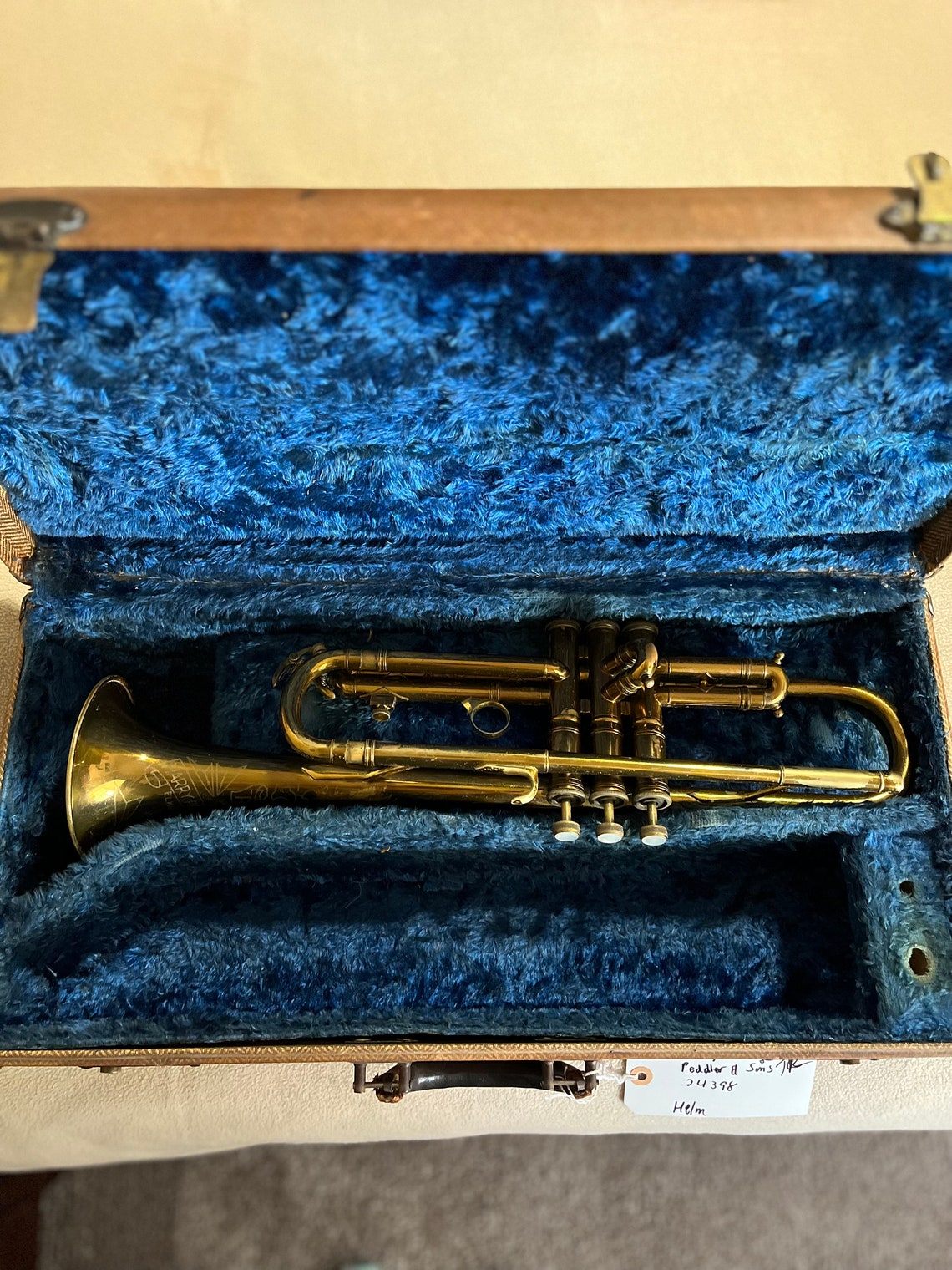 Art by Harry Peddler & Sons Trumpet - Etsy
