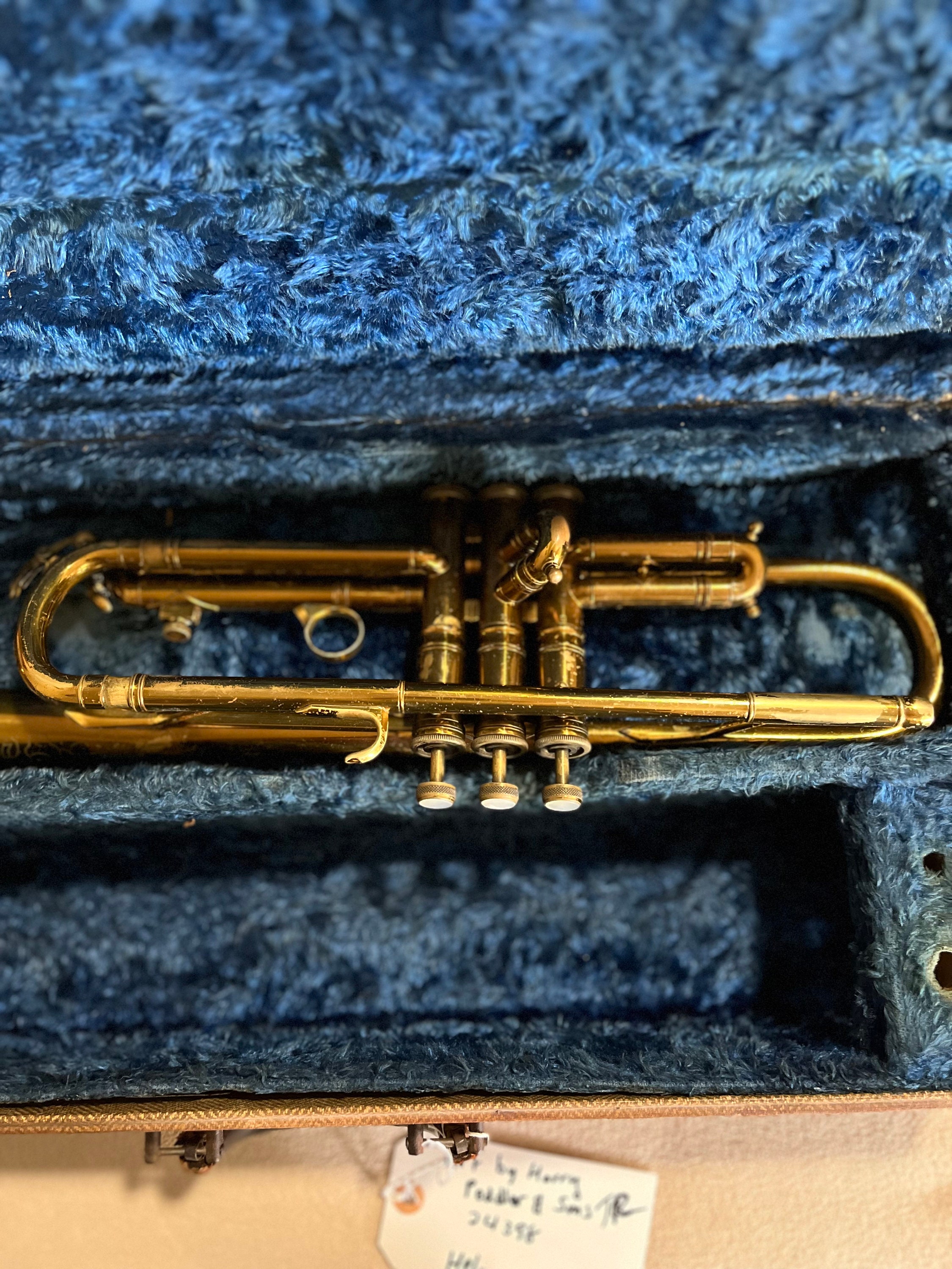Art by Harry Peddler & Sons Trumpet - Etsy