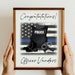Police Officer Gifts Graduation Gift for Him, Personalized Wall Art for ...
