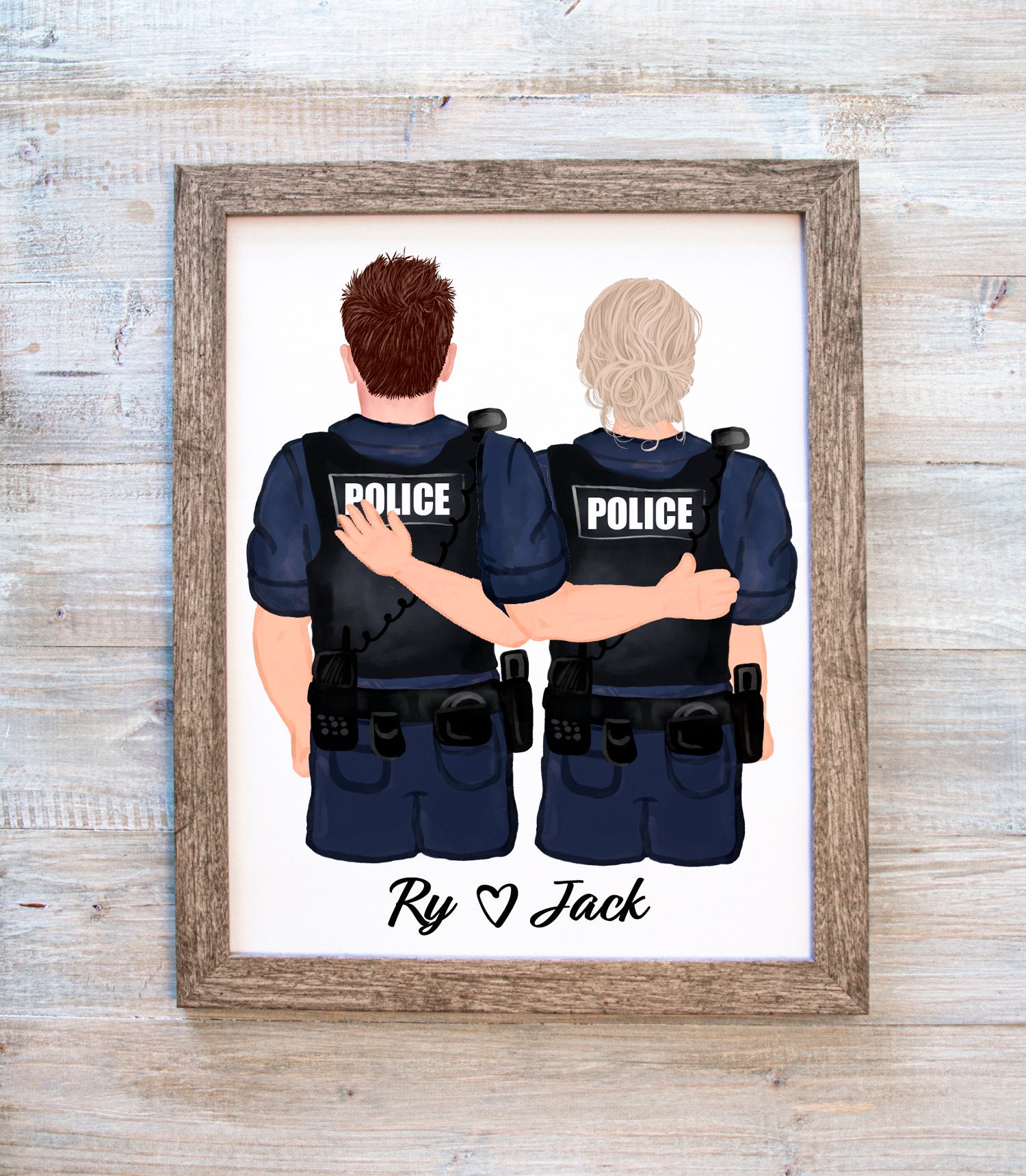 Correctional Officer Gifts Policewoman's Prayer, Police Officer Gifts ...