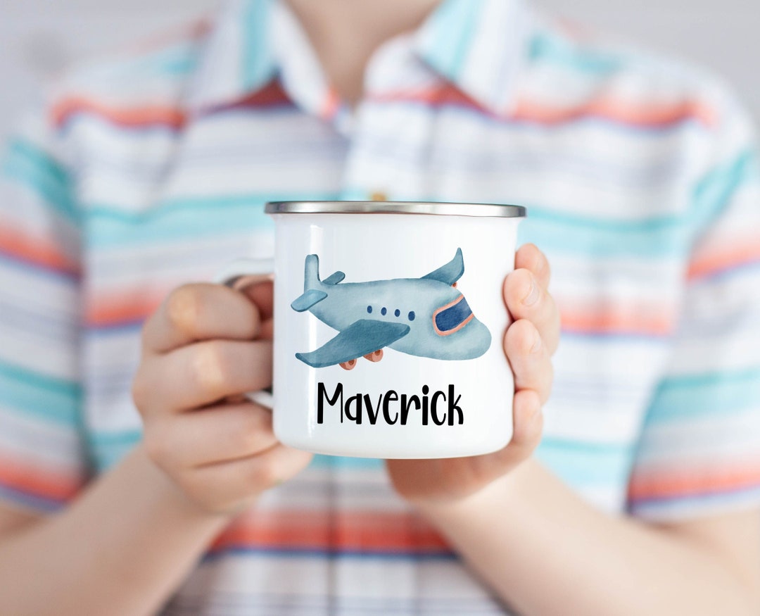 Airplane Mug Kids Mug Aviation Gifts for Christmas Eve Box Plane Kids ...