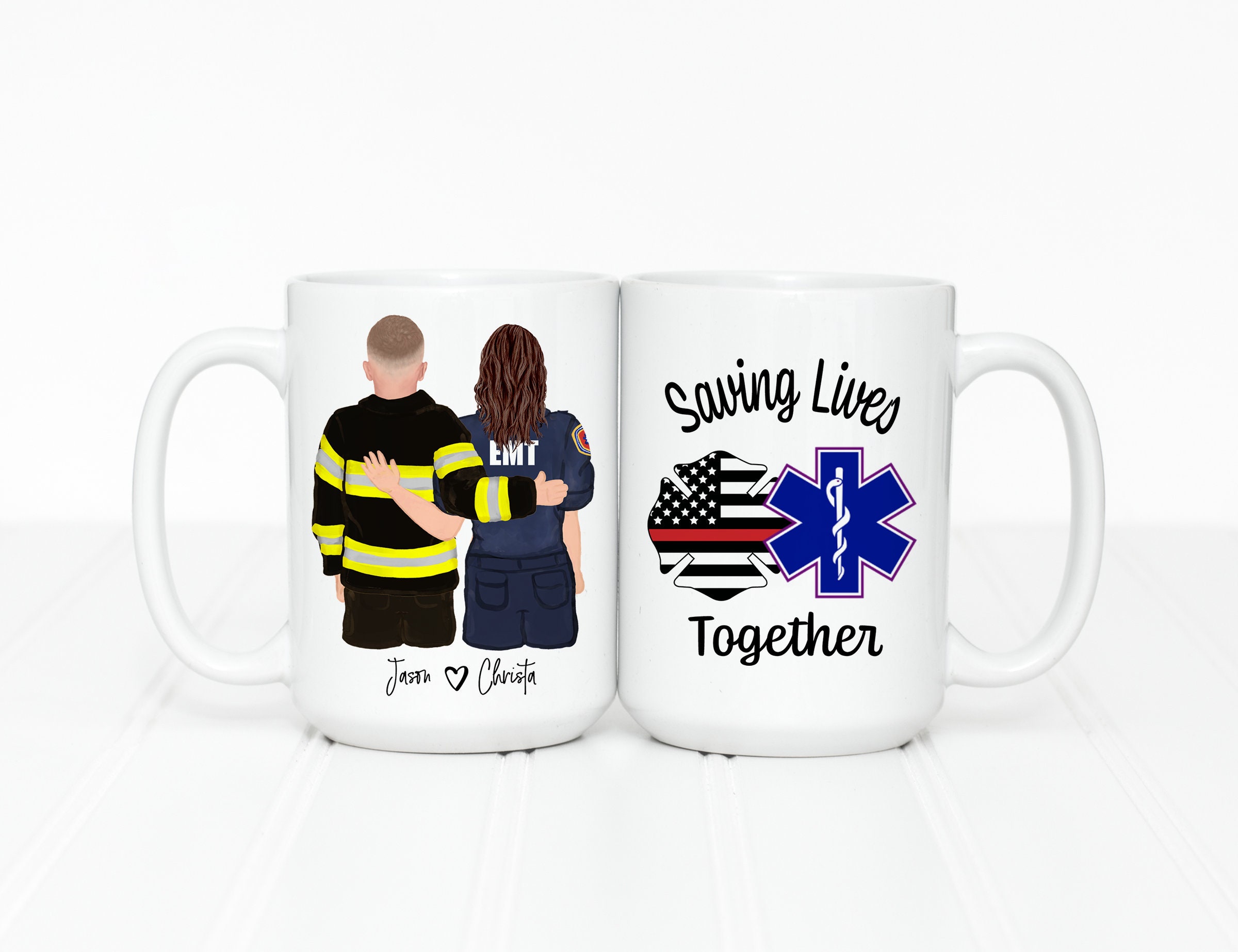 Paramedic EMT Gifts Personalized Paramedic Tumbler Firefighter - Etsy