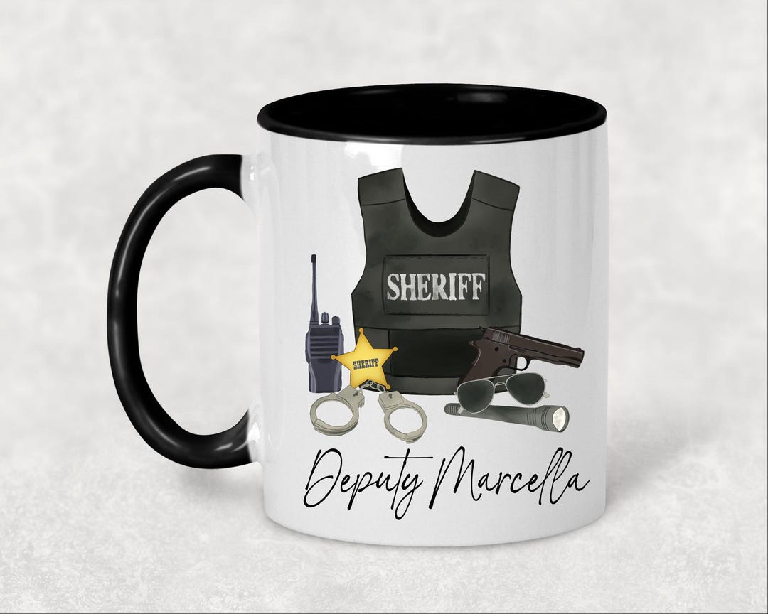 Sheriff Gift for Graduation New Officer Personalized Gift Law ...