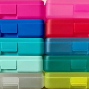 Rainbow Personalized Pencil Box | Personalized School Supplies | Kids ...