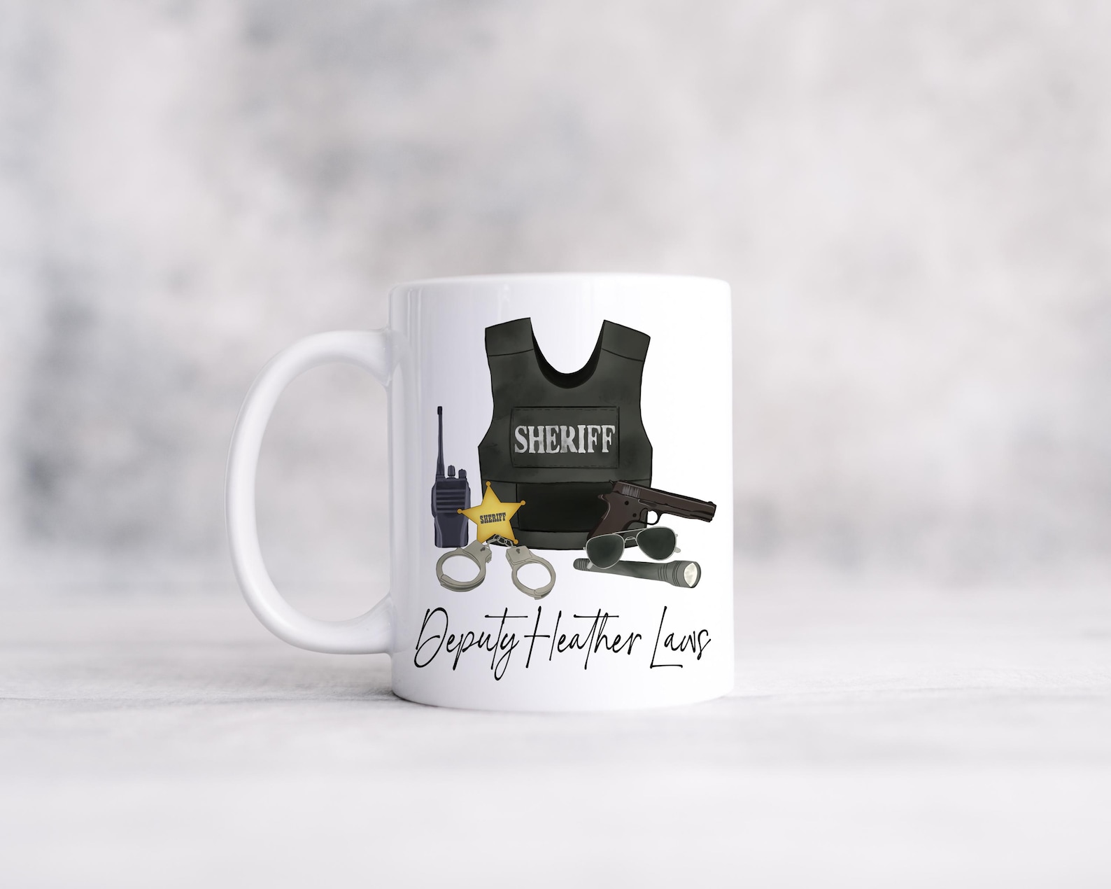 Sheriff Gift for Graduation New Officer Personalized Gift Law ...