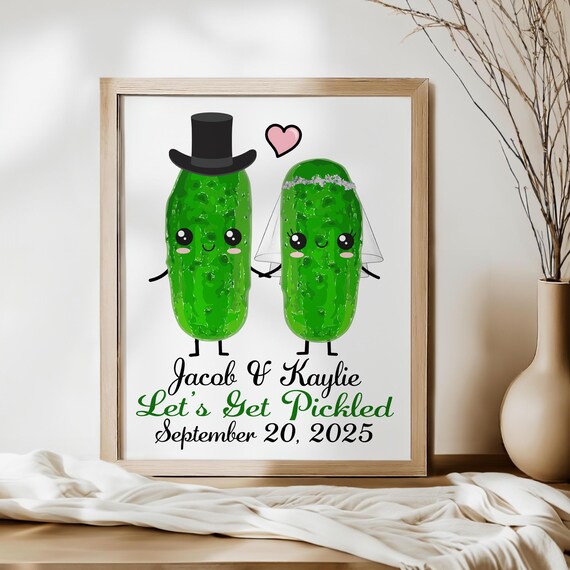 Pickle wedding | Honestweddingadvice.com