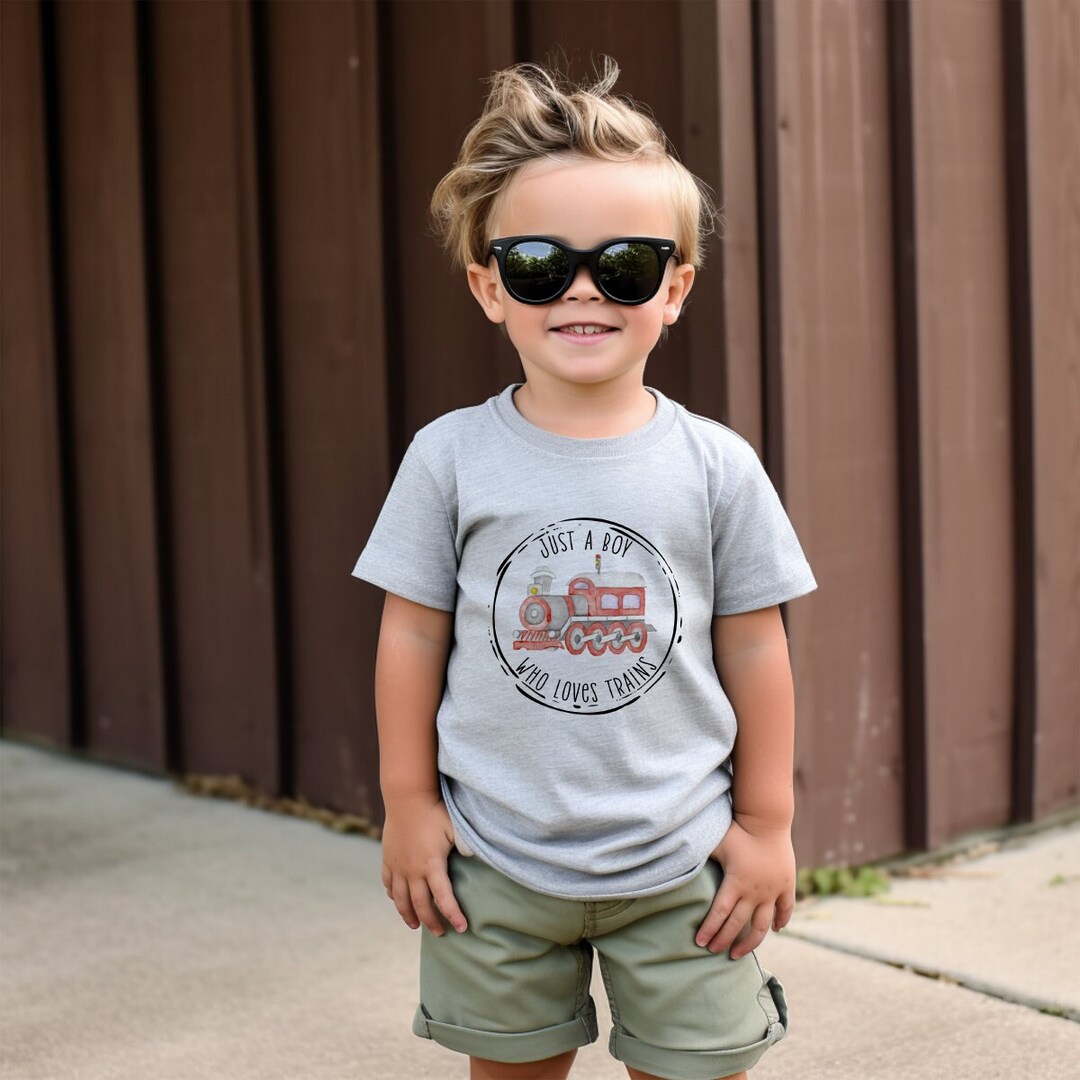 Kids Red Train Watercolor PNG for Tshirt Sublimation Kids Train PNG for ...