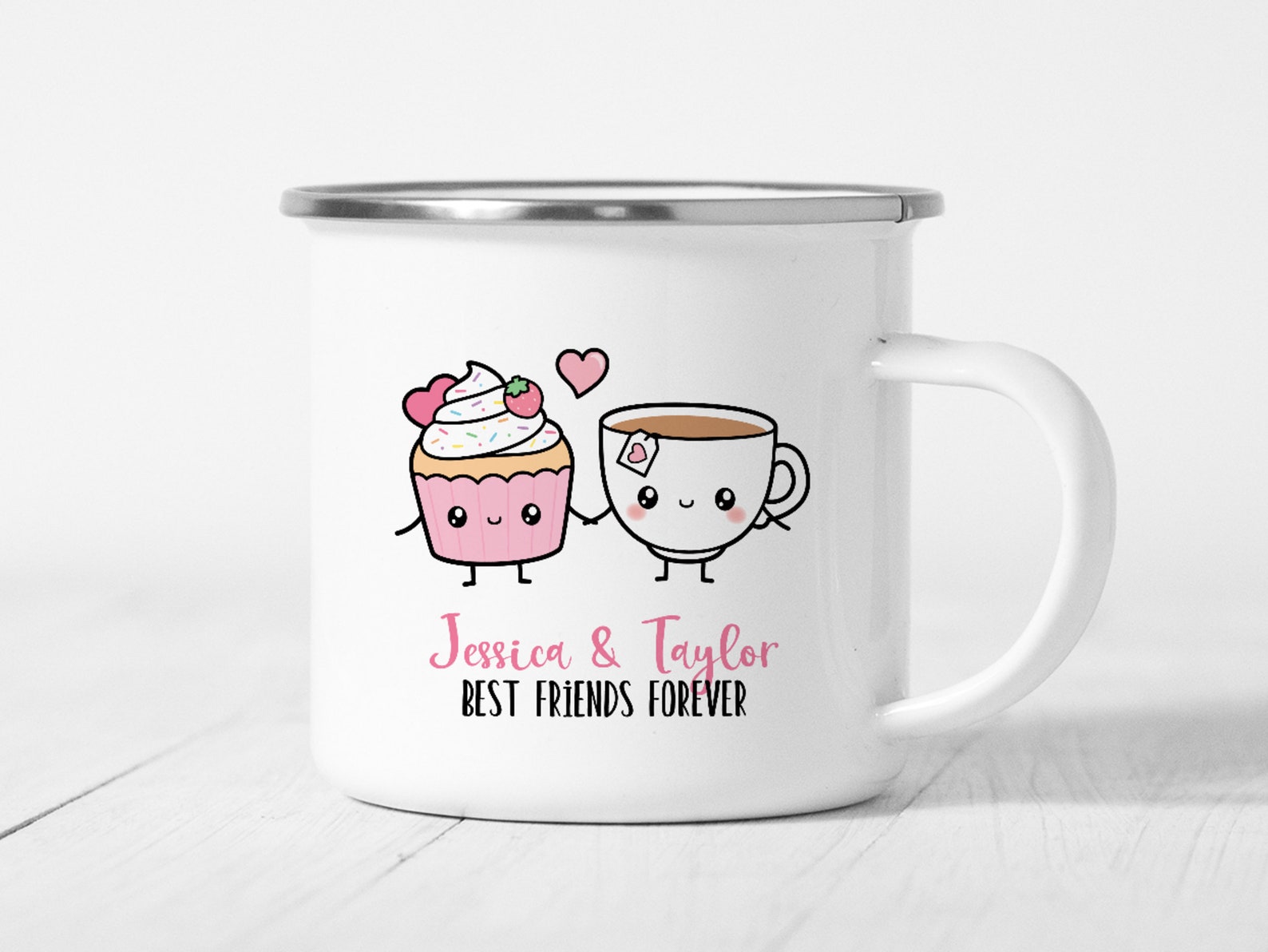Personalized Couple Mugs Personalized Engagement Gift - Etsy