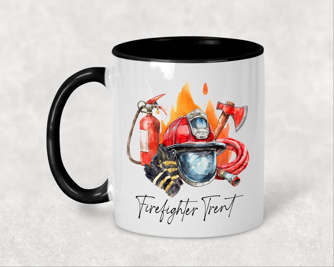 Firefighter Gift for Graduation New Fireman Personalized Gift Fire ...