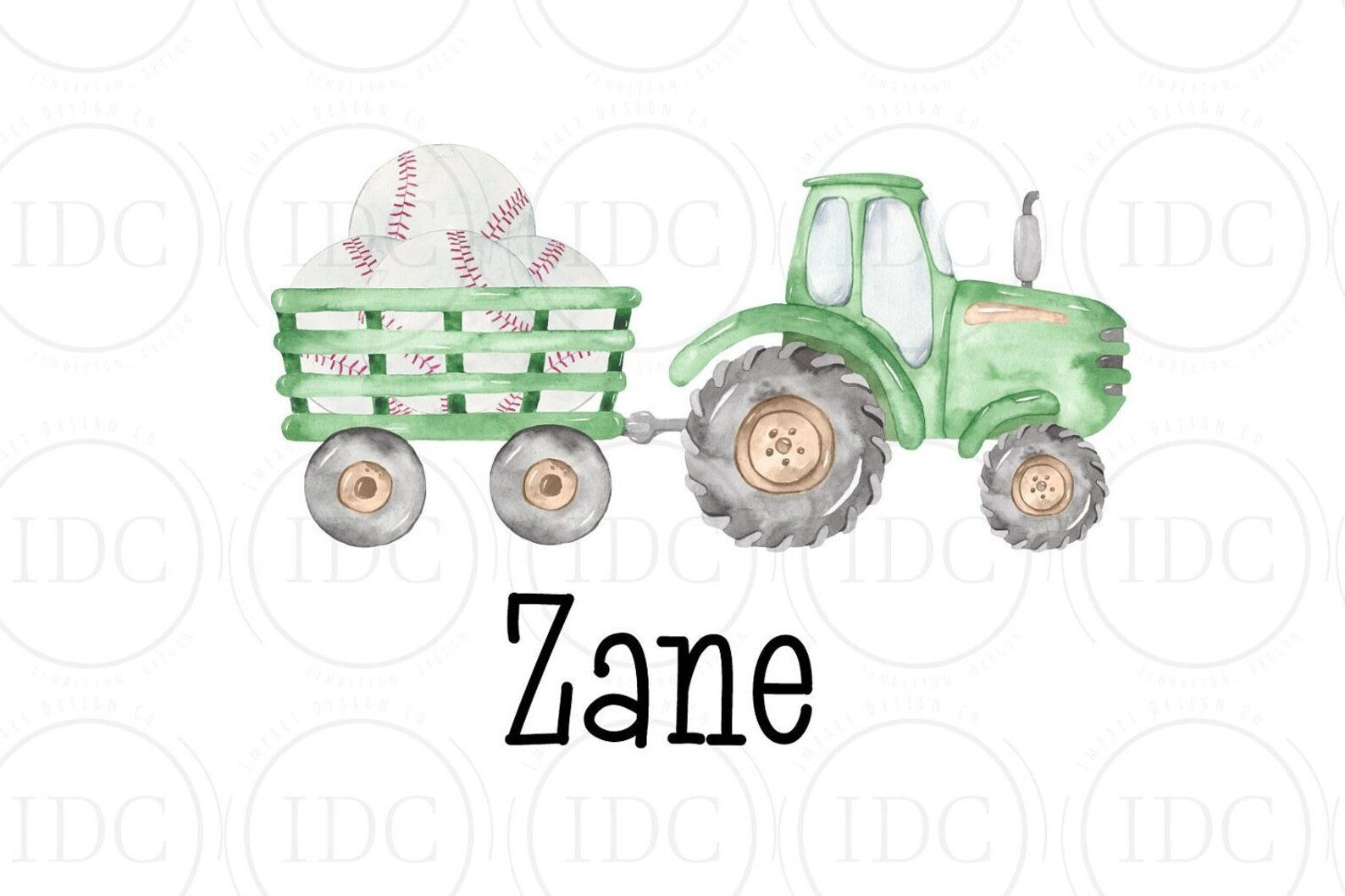 Sport Tractor PNG Baseball Tractor PNG Green Tractor PNG - Etsy