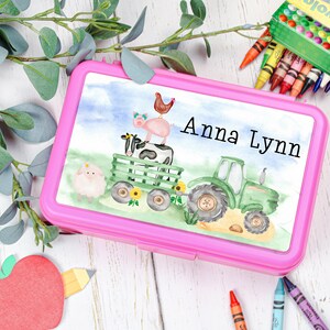 Personalized Pencil Box Labels School Supplies Decal Kids Pencil Box ...