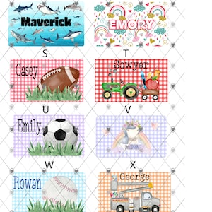 Personalized Pencil Box Labels School Supplies Decal Kids Pencil Box ...