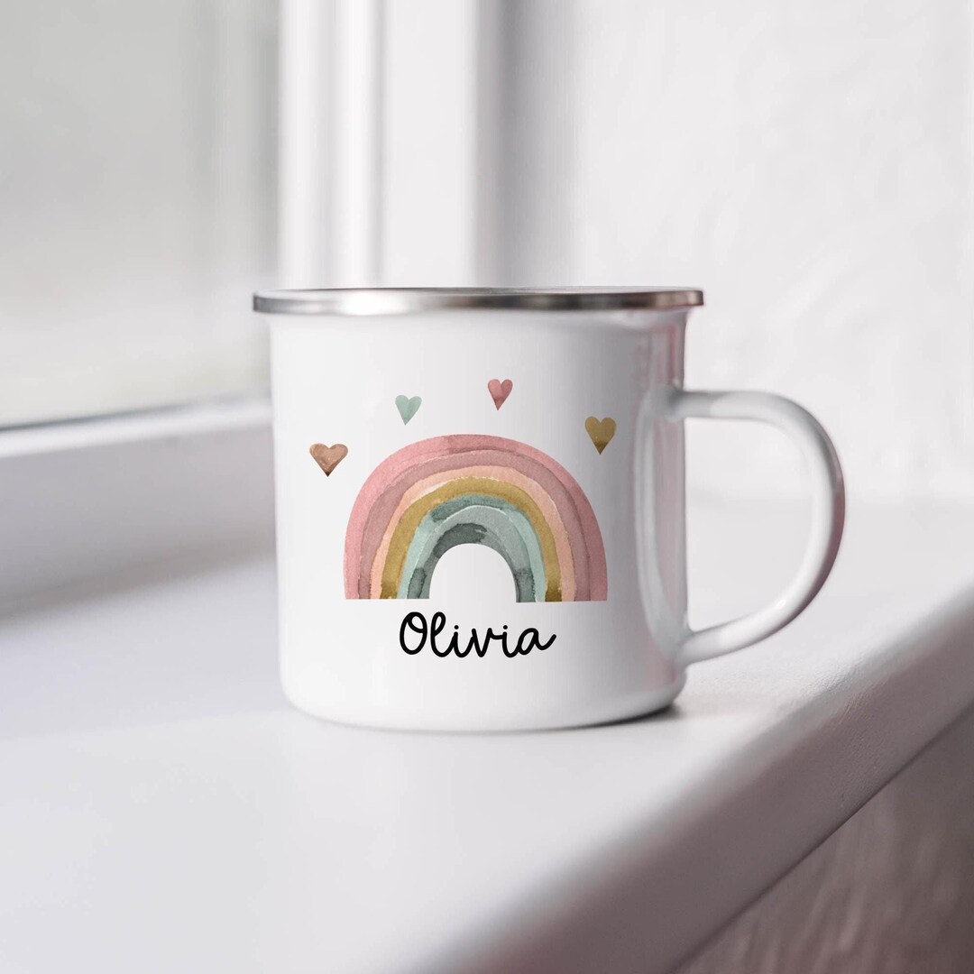 Kid Mug | Personalized Enamel Mug for Kids | Custom Enamel Mug ...