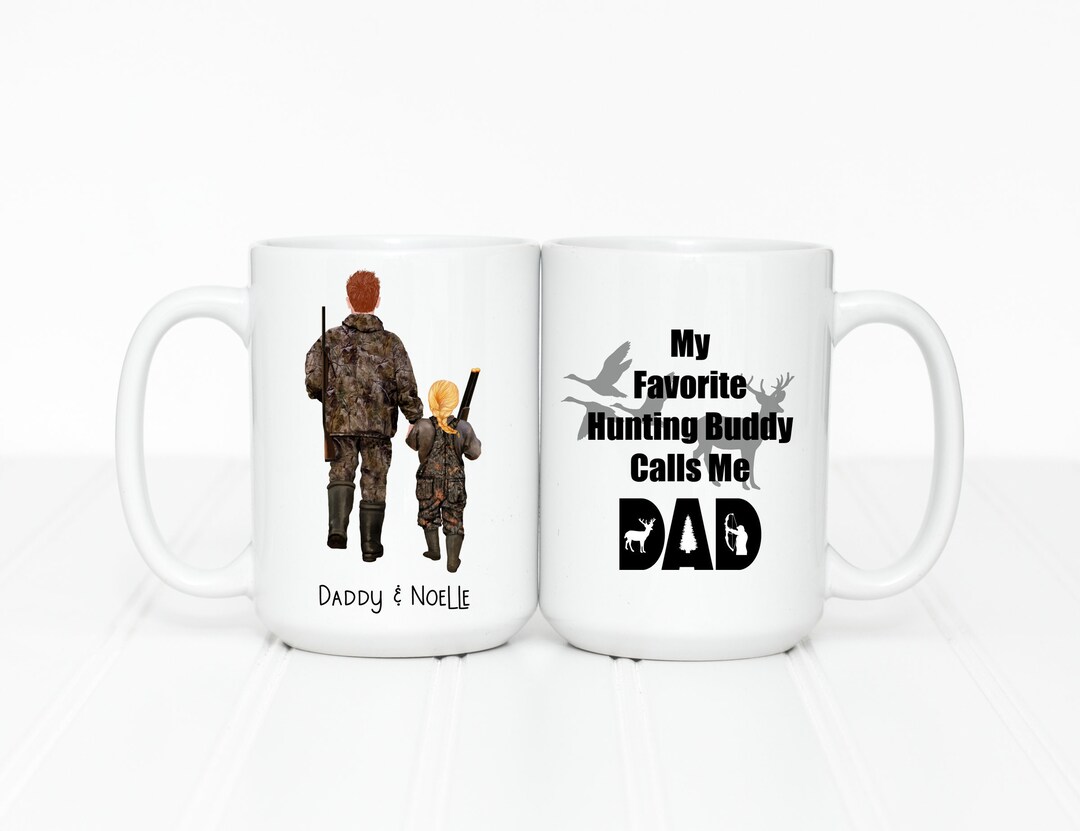 Hunting Coffee Mug Personalized Gift for Him Hunting Mug Dad Gift Deer ...