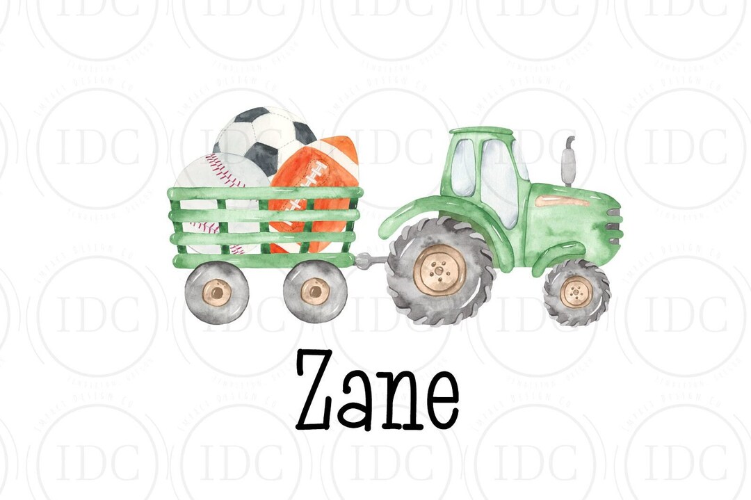 Sport Tractor PNG Football Tractor PNG Baseball Tractor PNG Green ...